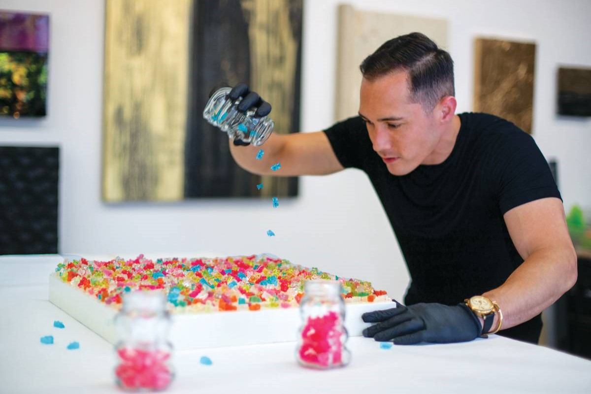 Roderick Hidalgo Creates Art Focused on Beauty & Color