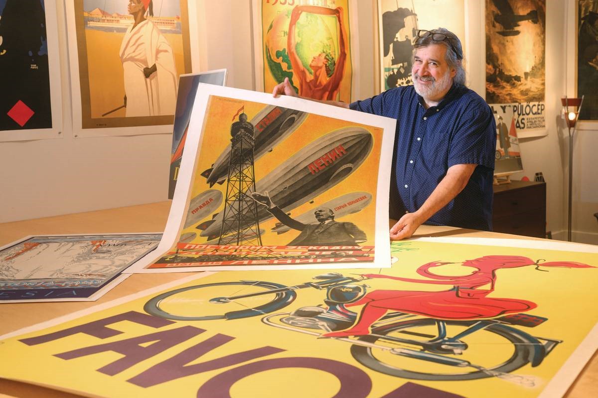 David Pollack Conserves History at His Gallery in Wilmington