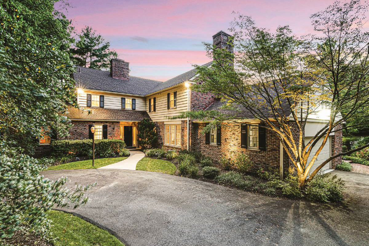 Two Red-Brick Delaware Homes With Stately Silhouettes