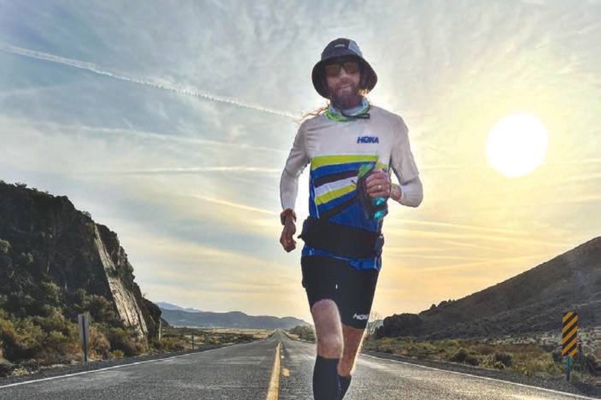 Michael Wardian Finished His 3,000-Mile Run in Rehoboth