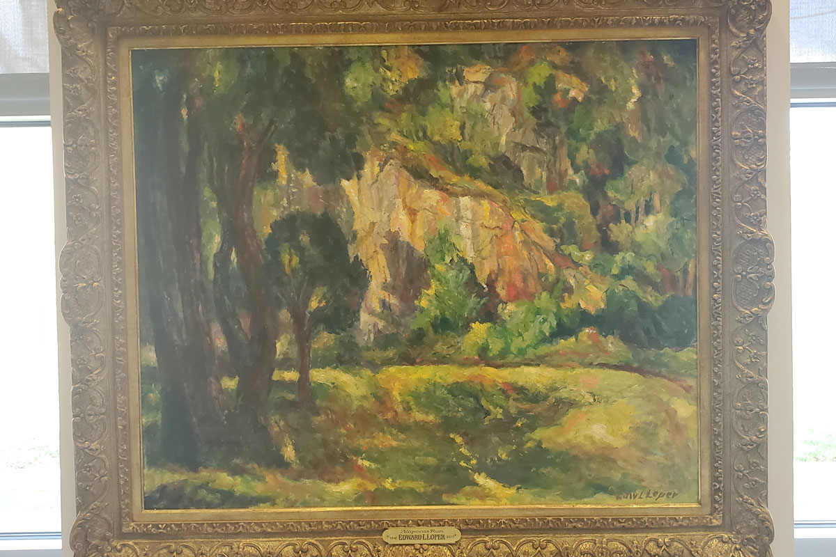 Discover the Story Behind Edward Loper Sr.’s “Alapocas Run” Painting