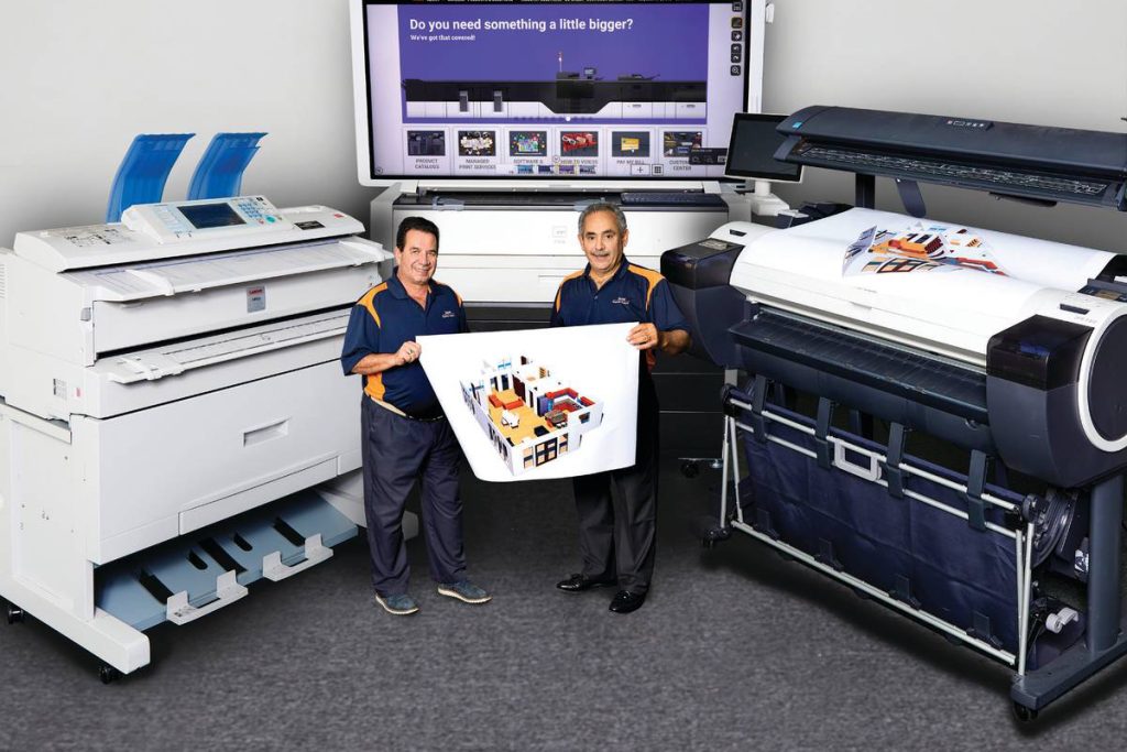 The Face of Large Format Copiers and Printers