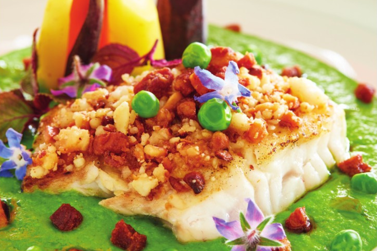 Try This Macadamia-Encrusted Black Bass Recipe at Home