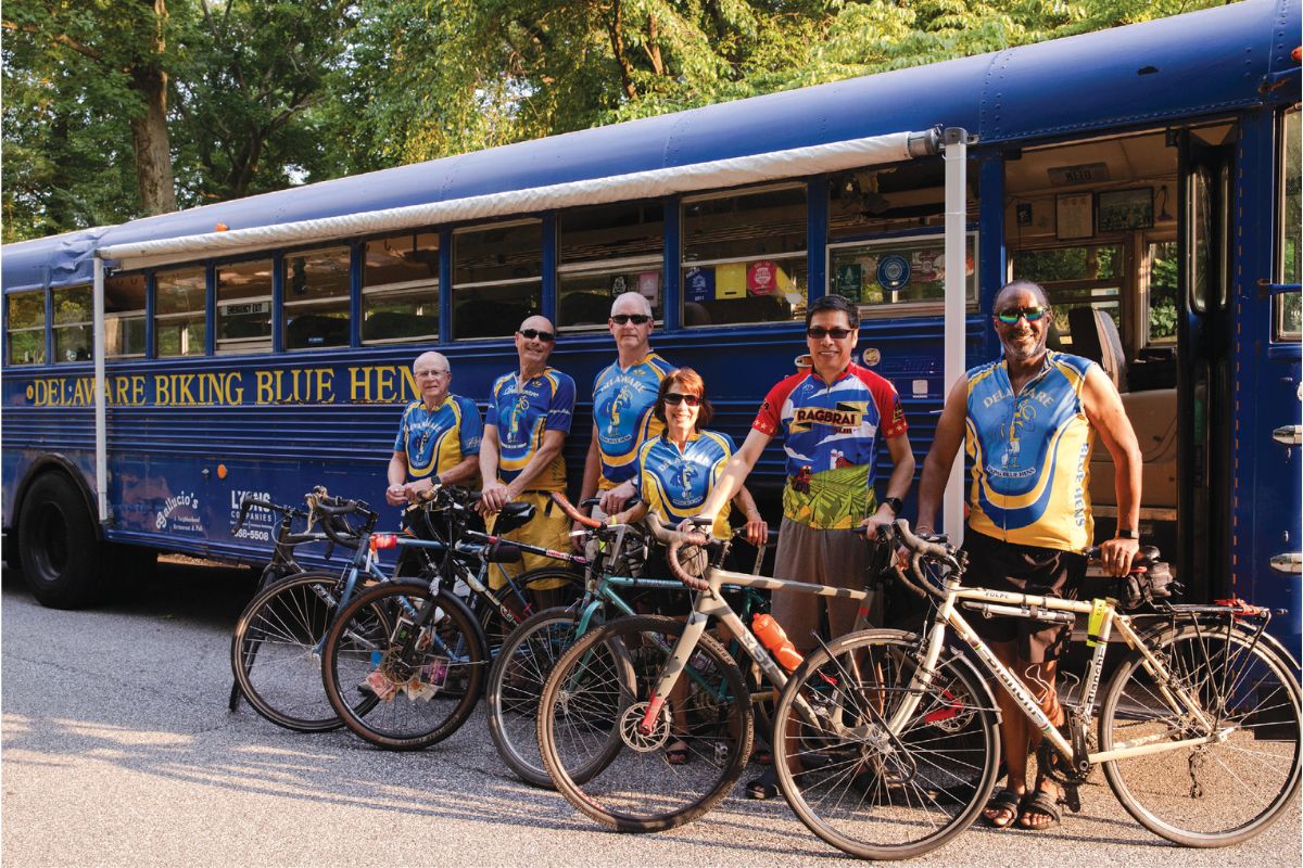 The Delaware Biking Blue Hens Celebrate Cycling and Community