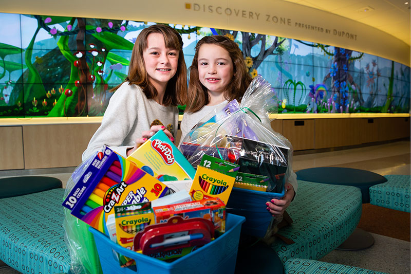 These Dover Sisters Founded a Charity That Gives to Kids in Need