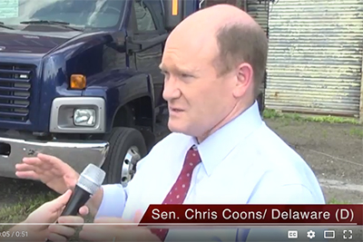 Senator Coons Meets with Members of Convention's Security