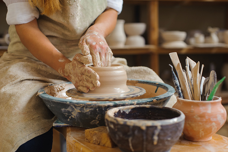Our Writer Tries Her Hand at Pottery at the Delaware Art Museum