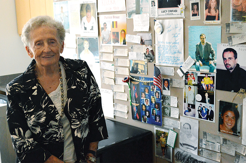 15 Years after Sept. 11, a Grieving Mother Visits Ground Zero