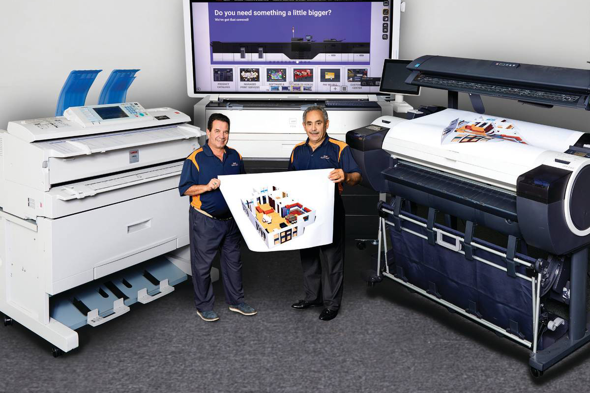 The Face of Large Format Copiers and Printers