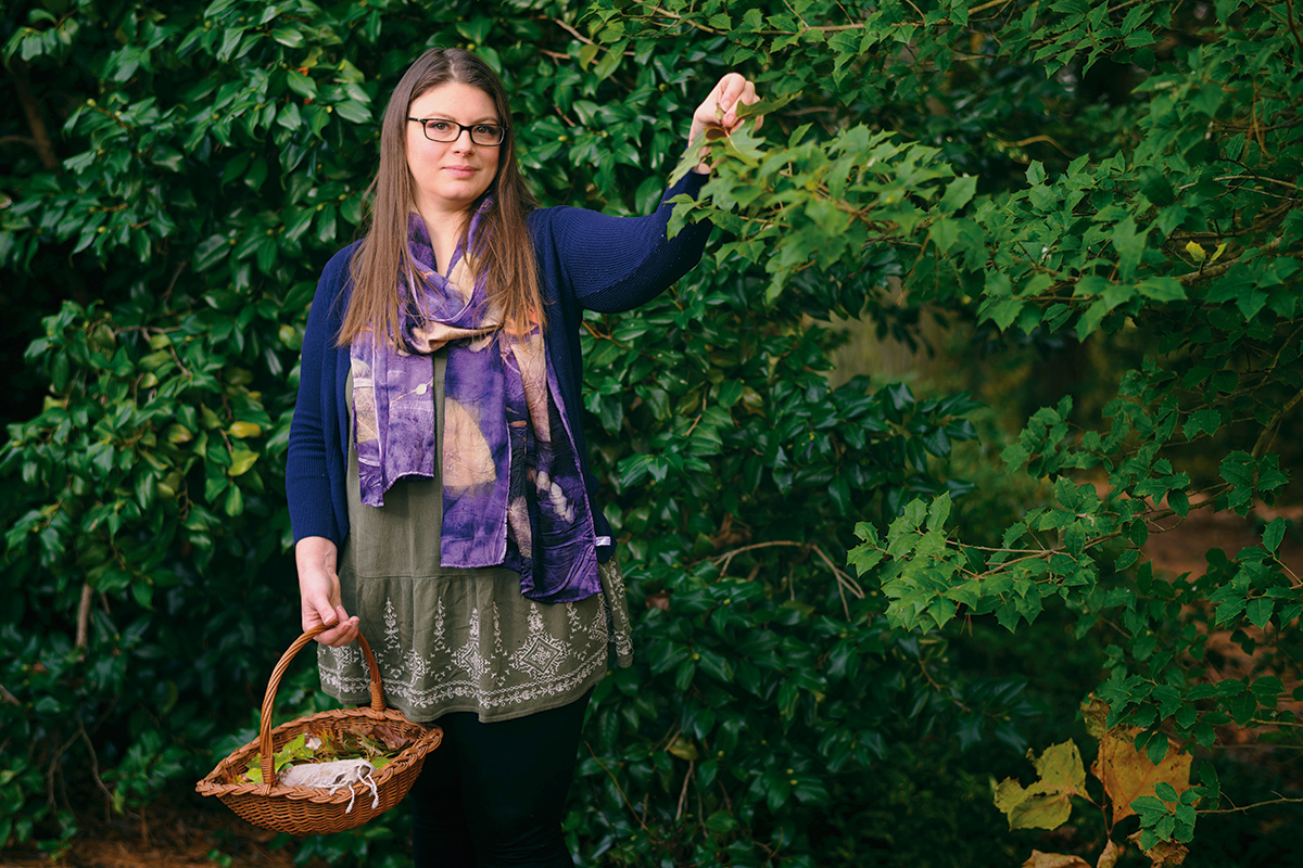 Here's How Our Editor Turned a Piece of Raw Silk into Wearable Art